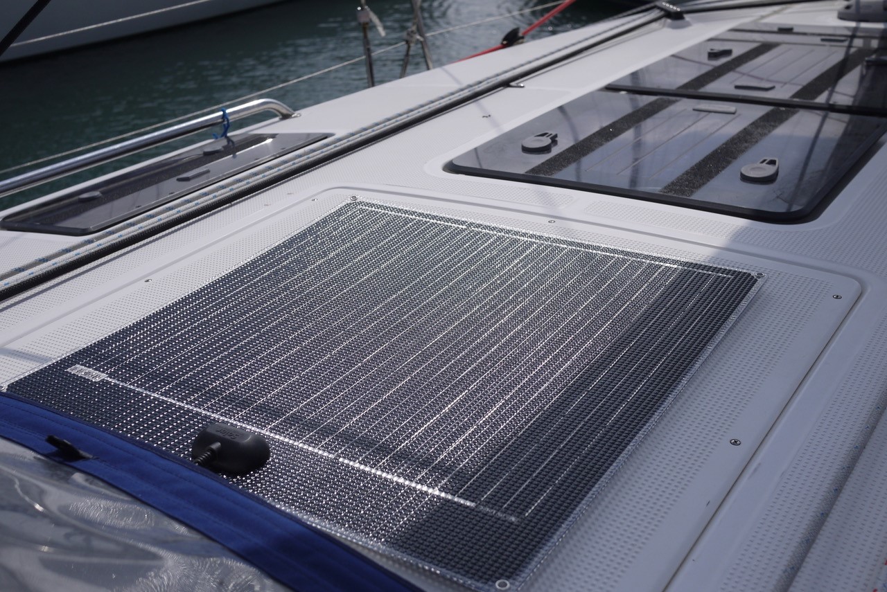 55W Flexi Double ETFE Solar Panel Deck Top Kit